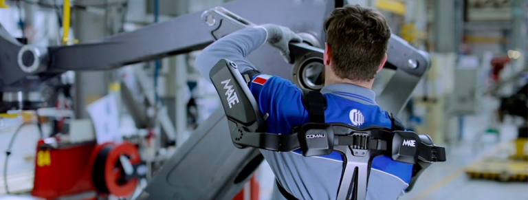 Comau presents the MATE exoskeleton and interesting application cases ...