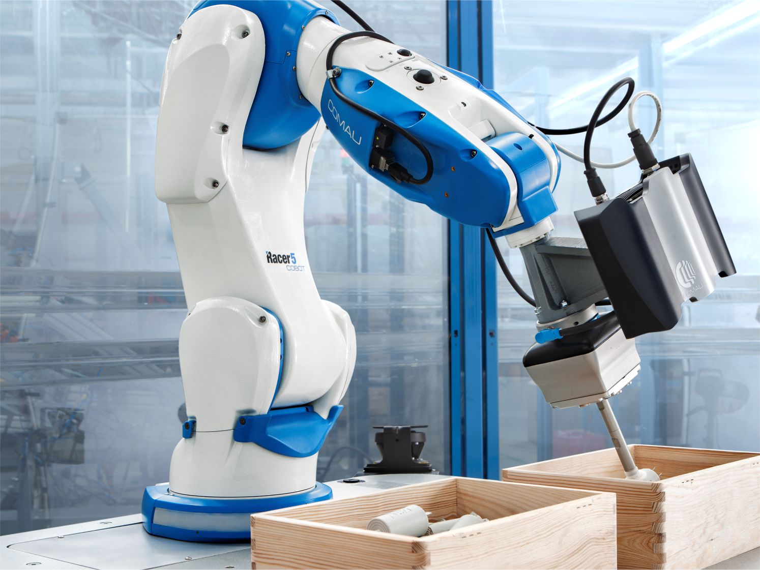 Comau showcase at automatica 2023