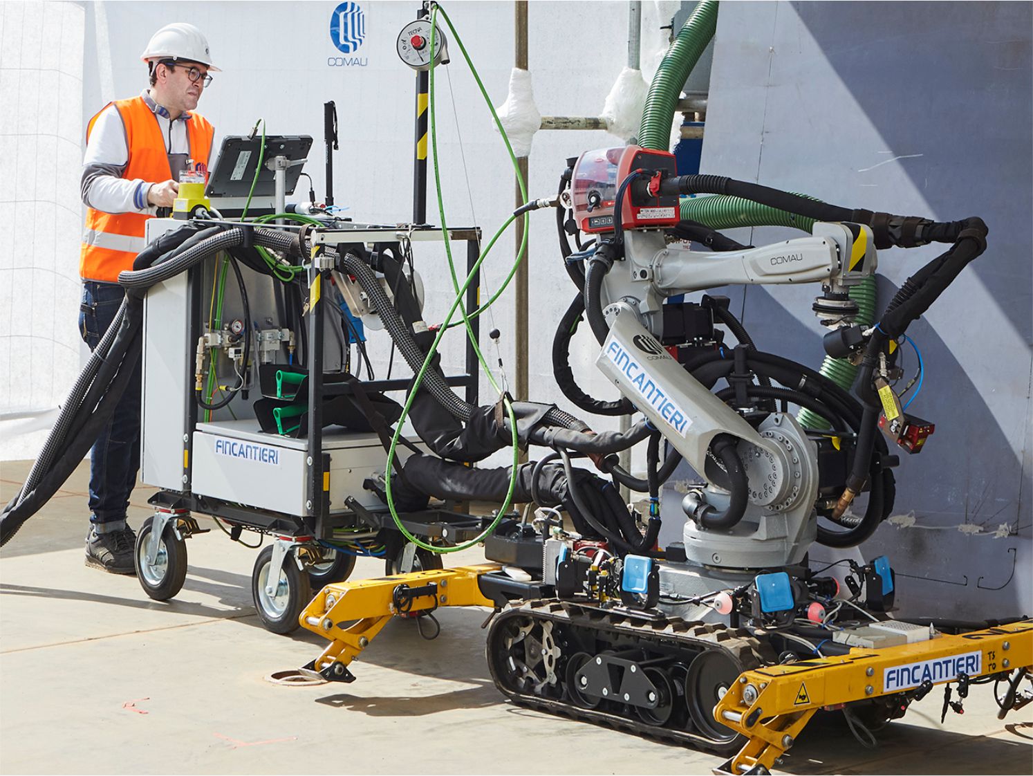 Comau showcase at automatica 2023