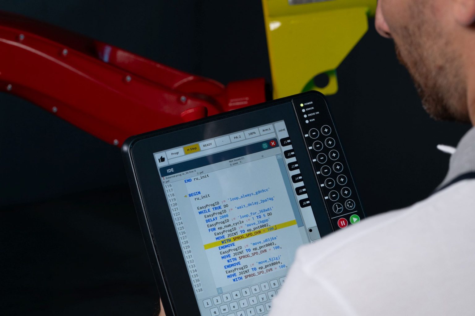 TPX Teach Pendant - Robot Control | Comau